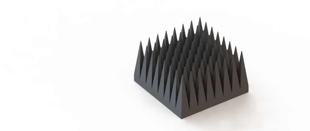 High Power RF Foam Absorber | High Temperature RF Absorber